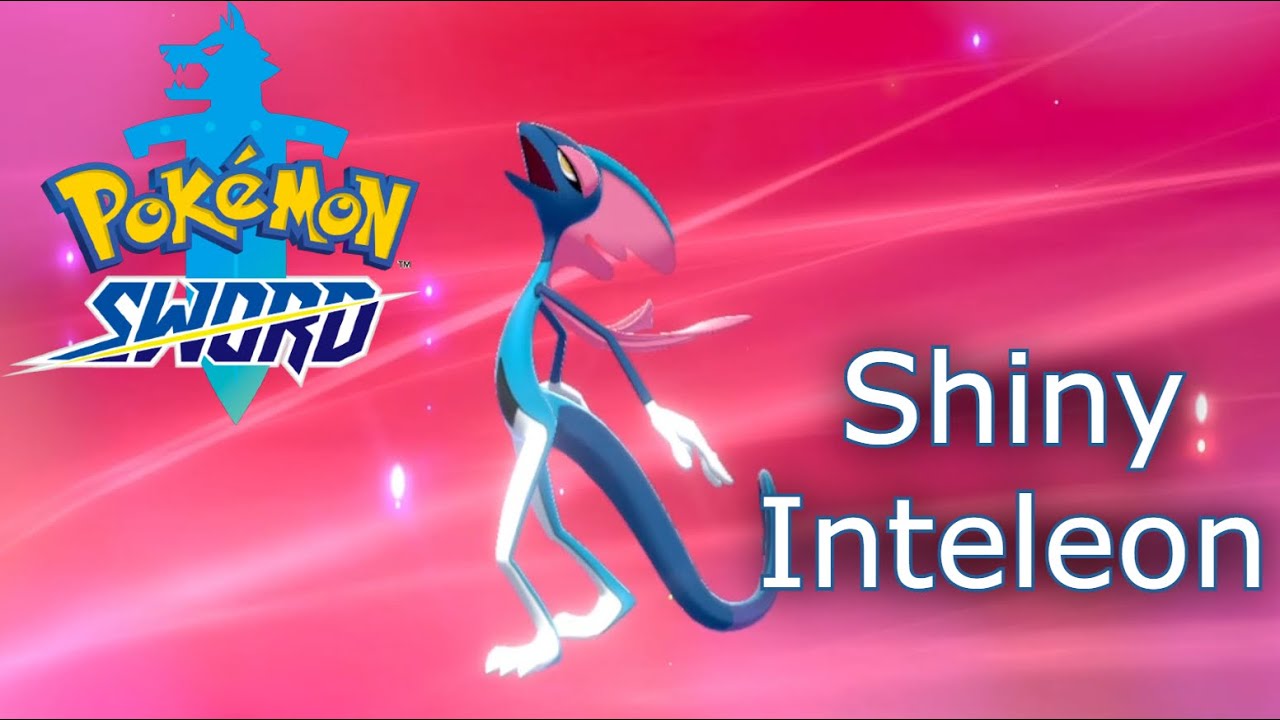 Shiny Inteleon in Sword - YouTube
