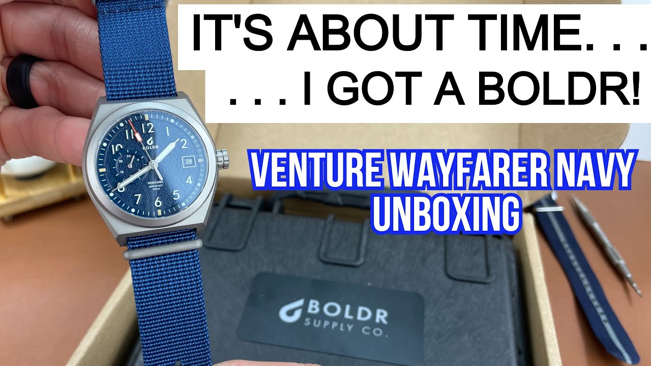 Boldr Venture Wayfarer Navy | Unboxing & First Impressions | Titanium ...