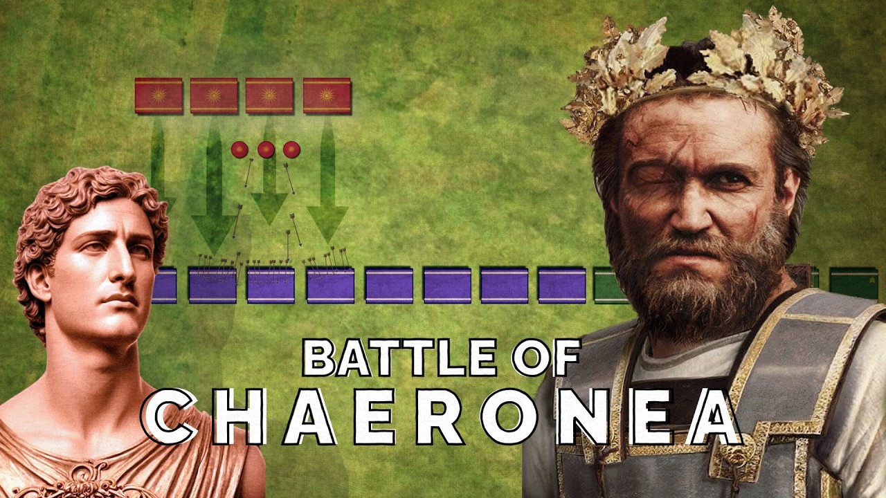 Battle of Chaeronea 338 BC ⚔️ Philip II and Alexander the Great's ...