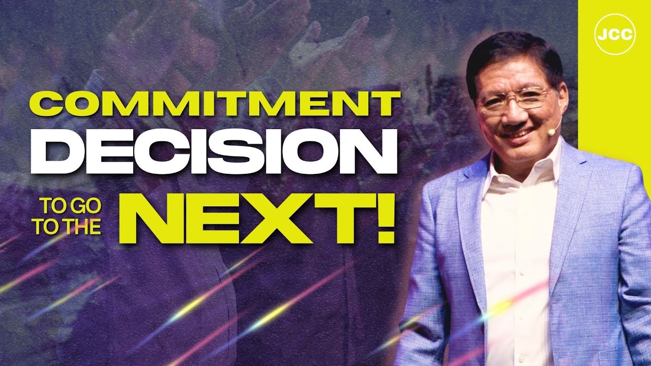 Ibadah & Khotbah Commitment Decision to go to the Next | Bpk. Paulus ...