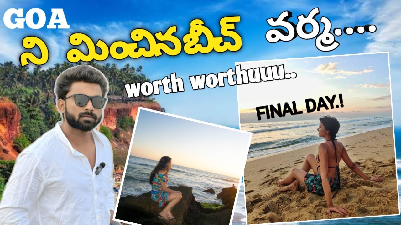Kerala||Varkala Beach|| Final day in Kerala|| Better than Goa guys ...