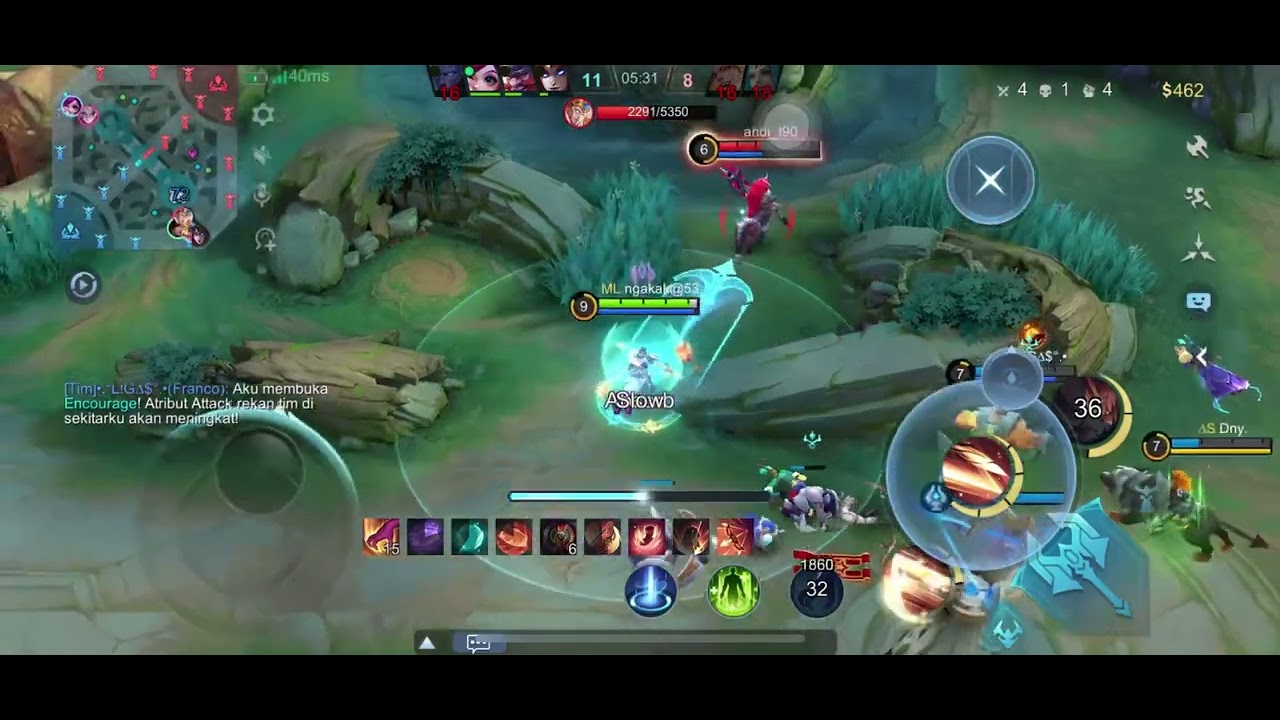 Full GamePlay YSS 22 kill+maniac.MLBB - YouTube