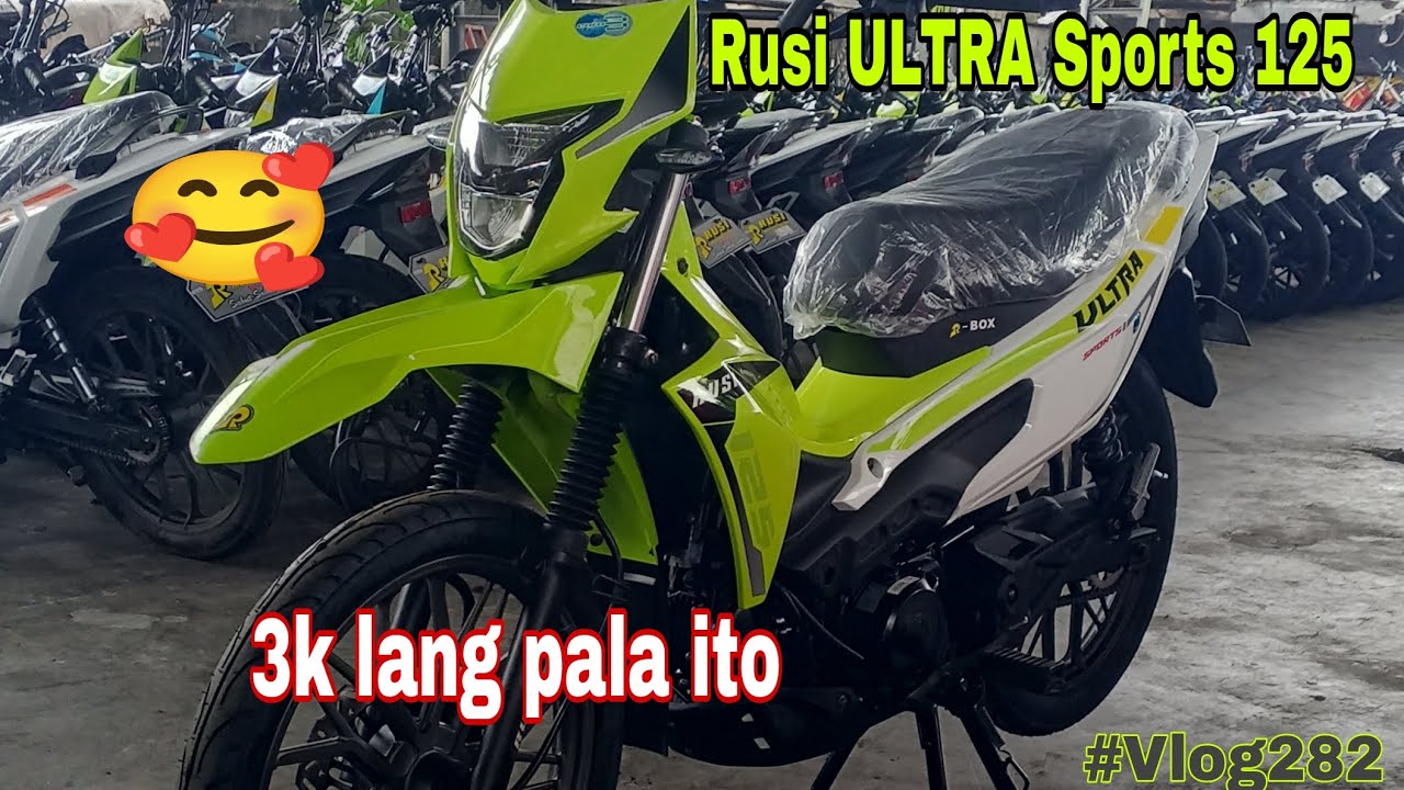 Rusi ULTRA Sports 125 | available at Rusi Legazpi Branch | Ayahay Vlog ...