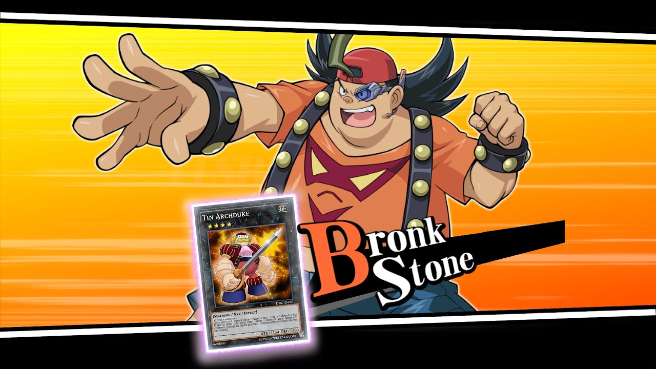 Yu-Gi-Oh! Duel Links | BRONK STONE UNLOCKED! All NEW SKILLS & CARDS ...