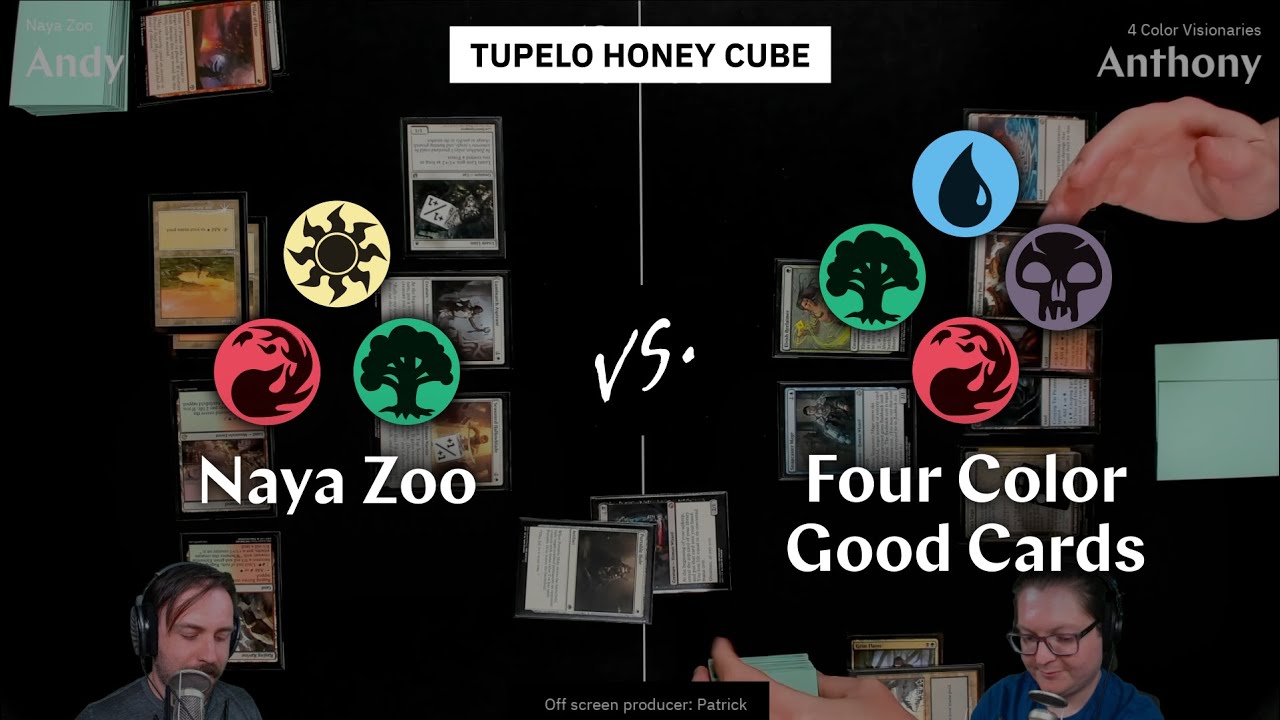 Naya Zoo vs. Four-Color Good Cards — Tupelo Honey Cube, All Cards 2mv ...