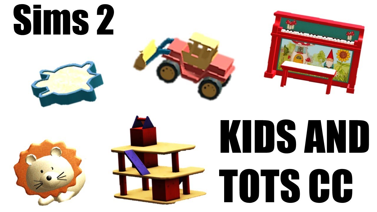 Sims 2 Kids and Tots CC Showcase Short Version (with links) - YouTube