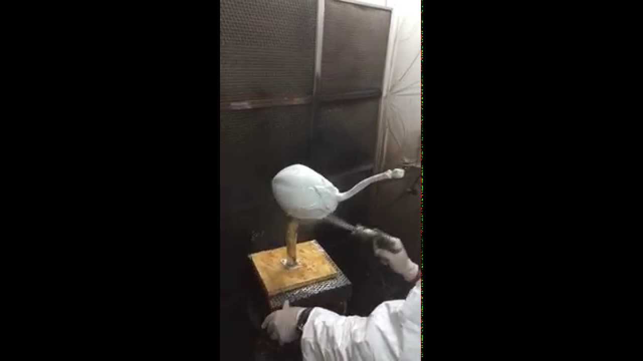 Spray on chrome - coverchrome - complete silvering process - YouTube