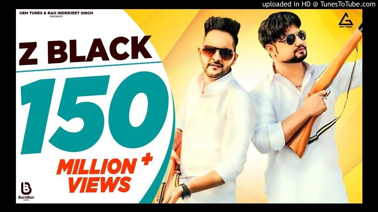 Z BLACK (Official Video) | MD KD | Popular Haryanvi Song 2020 | New ...