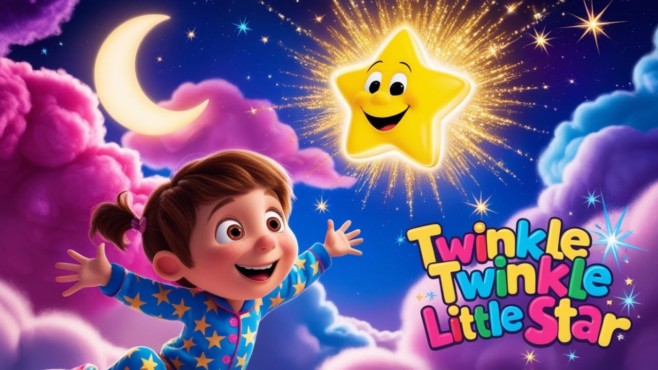 Twinkle Twinkle Little Star | Kids Nursery Rhymes | Bedtime Songs | English Poems - YouTube