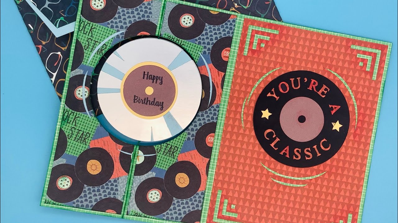 Record Spinner Card - YouTube