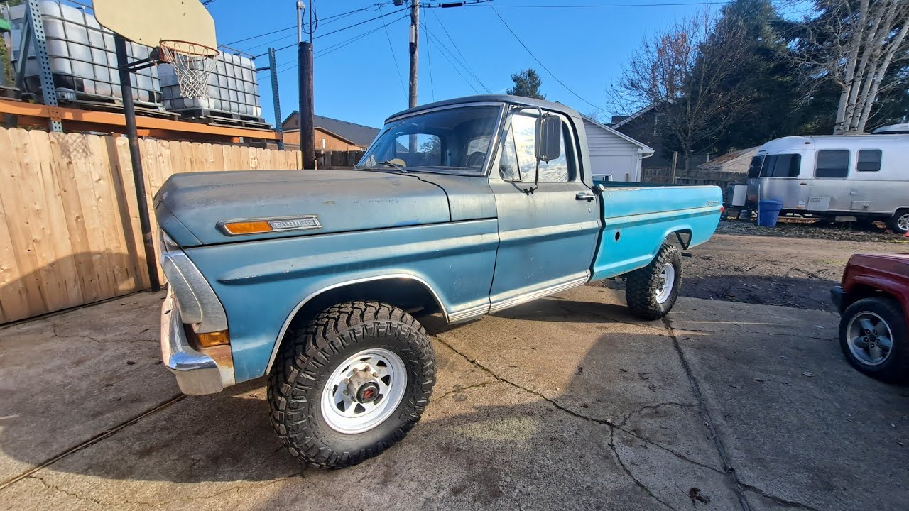 Fully Restoring a 1972 Ford F250 Highboy ~ Episode 1 - YouTube