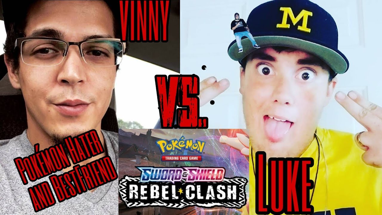 BATTLING A POKEMON HATER IN A PACK BATTLE! OPENING POKEMON REBEL CLASH ...