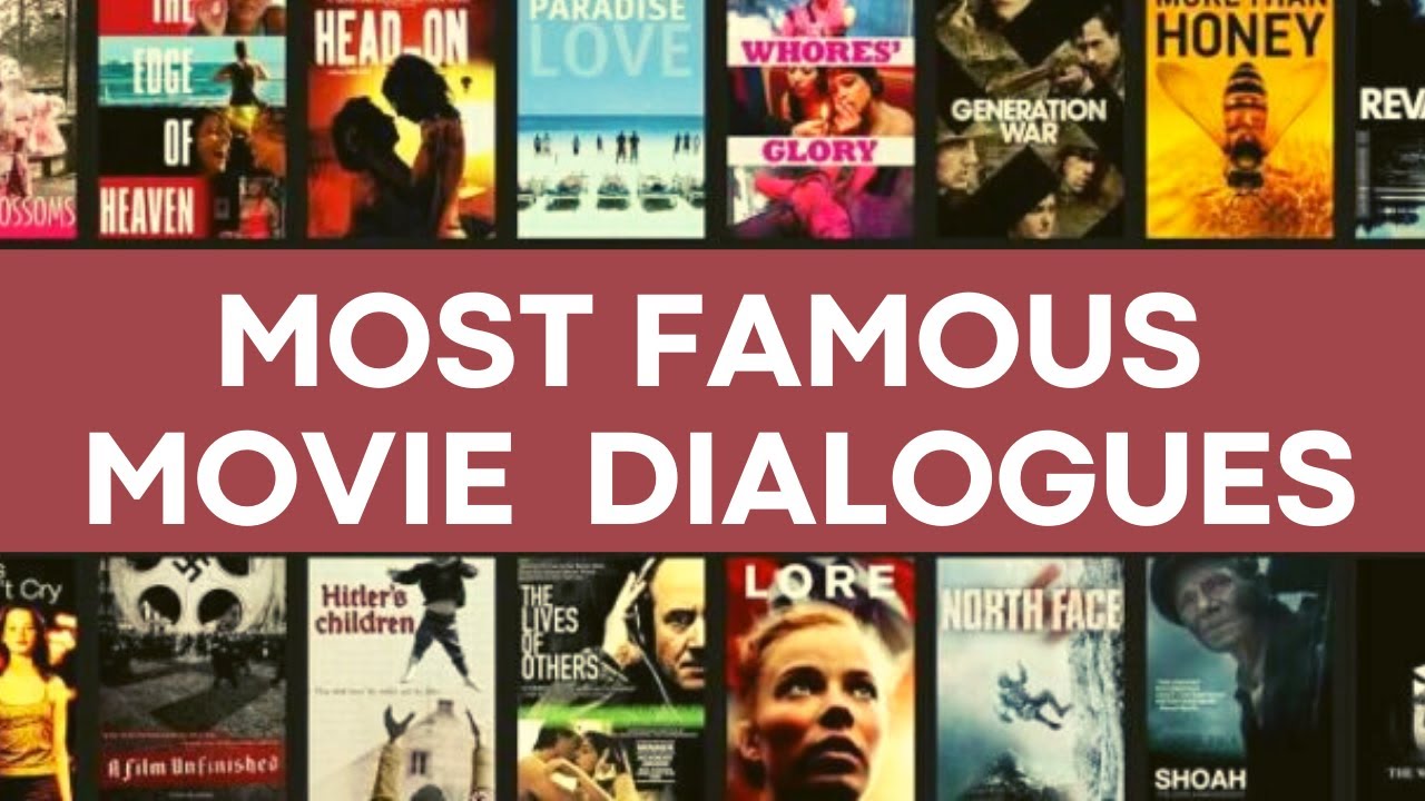 Most popular movie dialogues of famous hollywood movies - YouTube