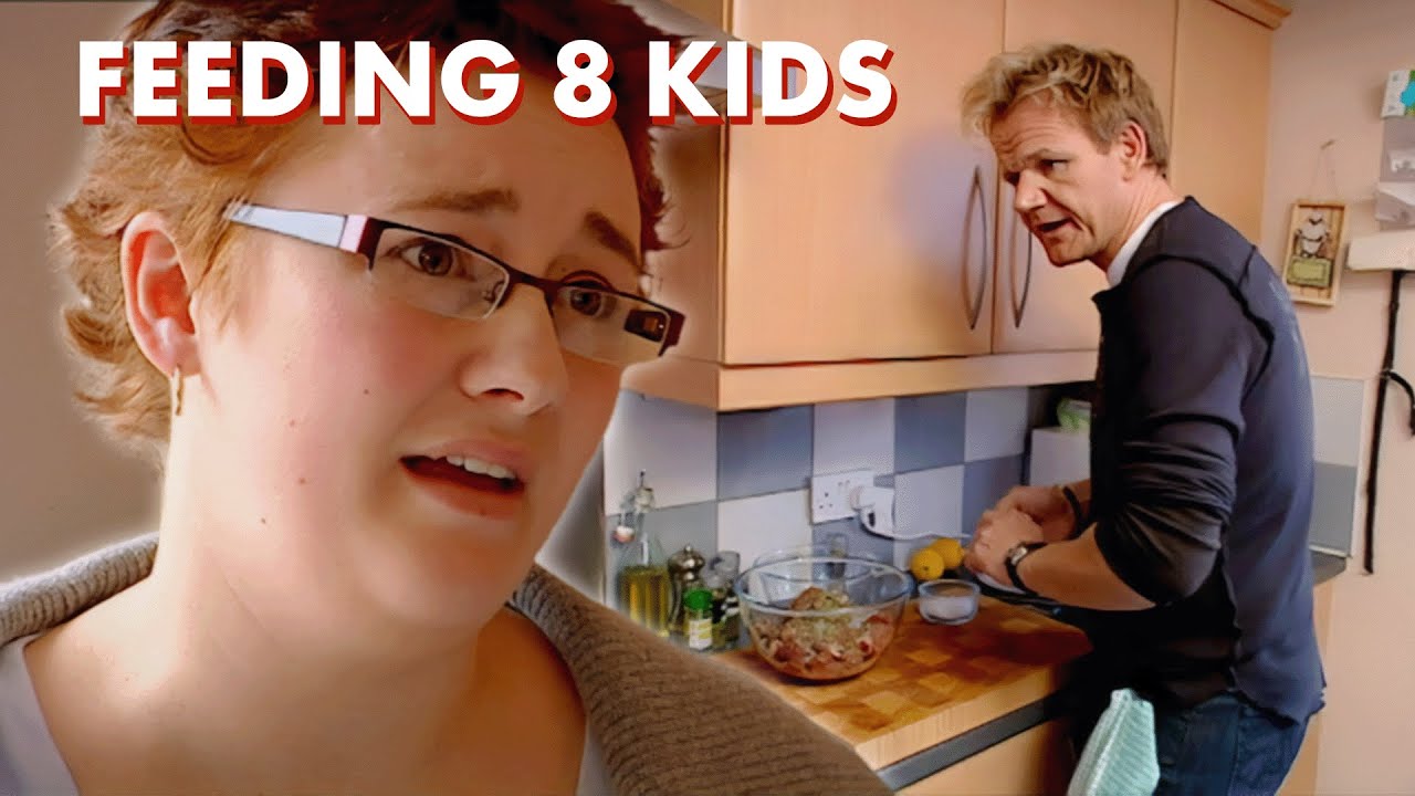 Gordon Ramsay's Visit: Cooking Fresh Food For 8 Kids! 🍽️ | The F Word ...