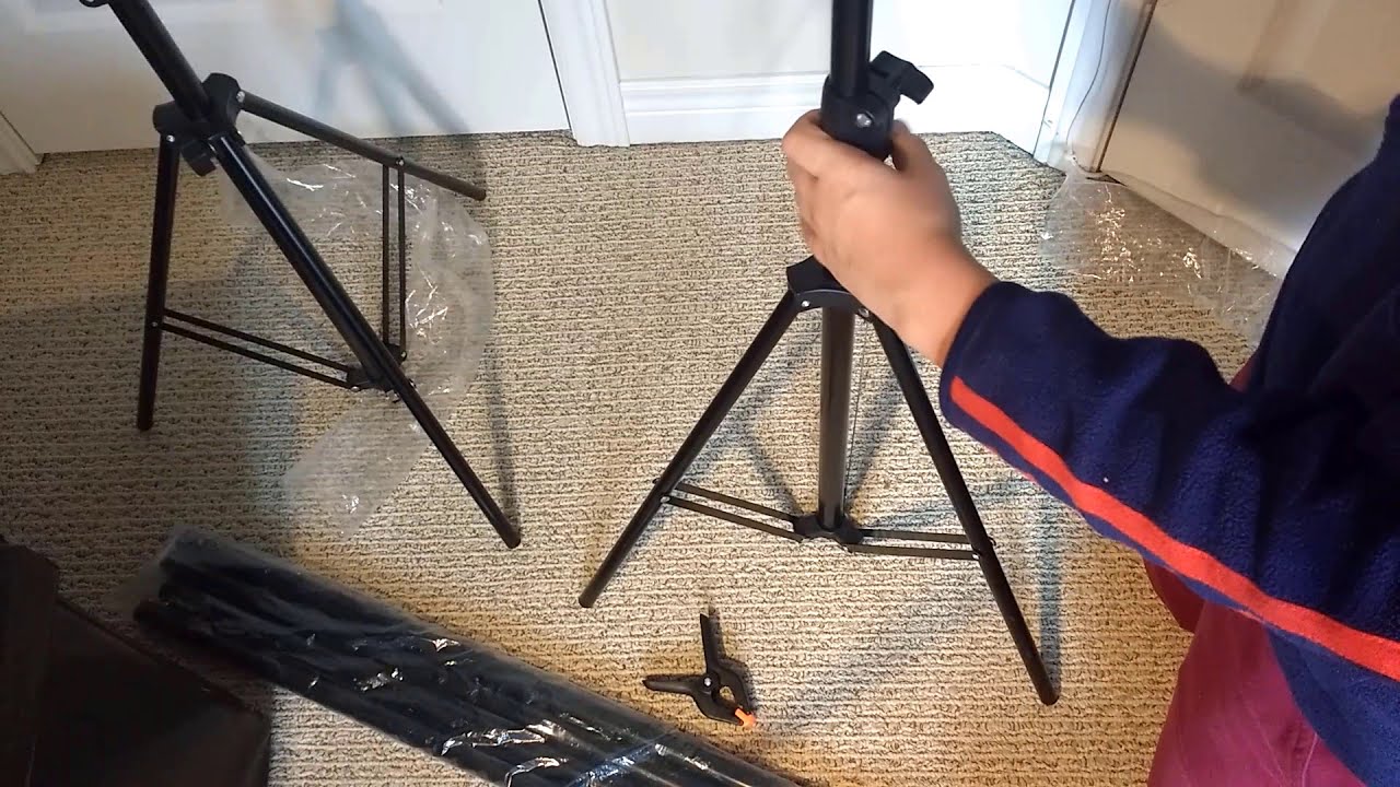 Mount Dog Greenscreen and Backdrop Mount FROM AMAZON! Full Assembly and ...