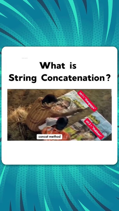 What is String Concatenation ? | #shorts - YouTube