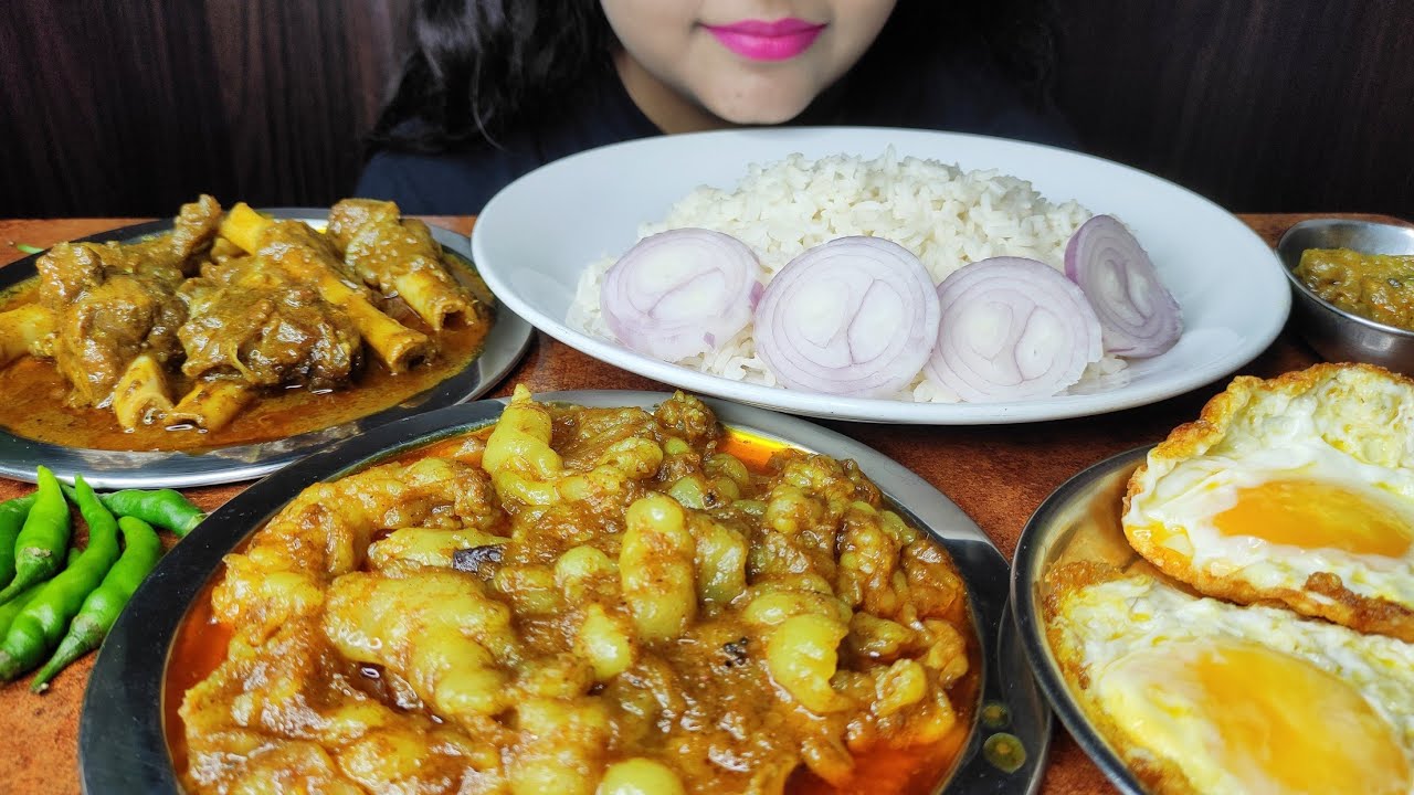 SPICY MUTTON FAT CURRY, MUTTON NALLI CURRY, CHICKEN CURRY, SUNNY SIDE ...