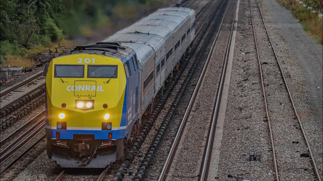 Hudson line: PM rush rail action in Riverdale, NY - YouTube