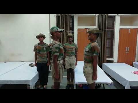 Mp police SAF training at ITBP KARERA some moment of training - YouTube
