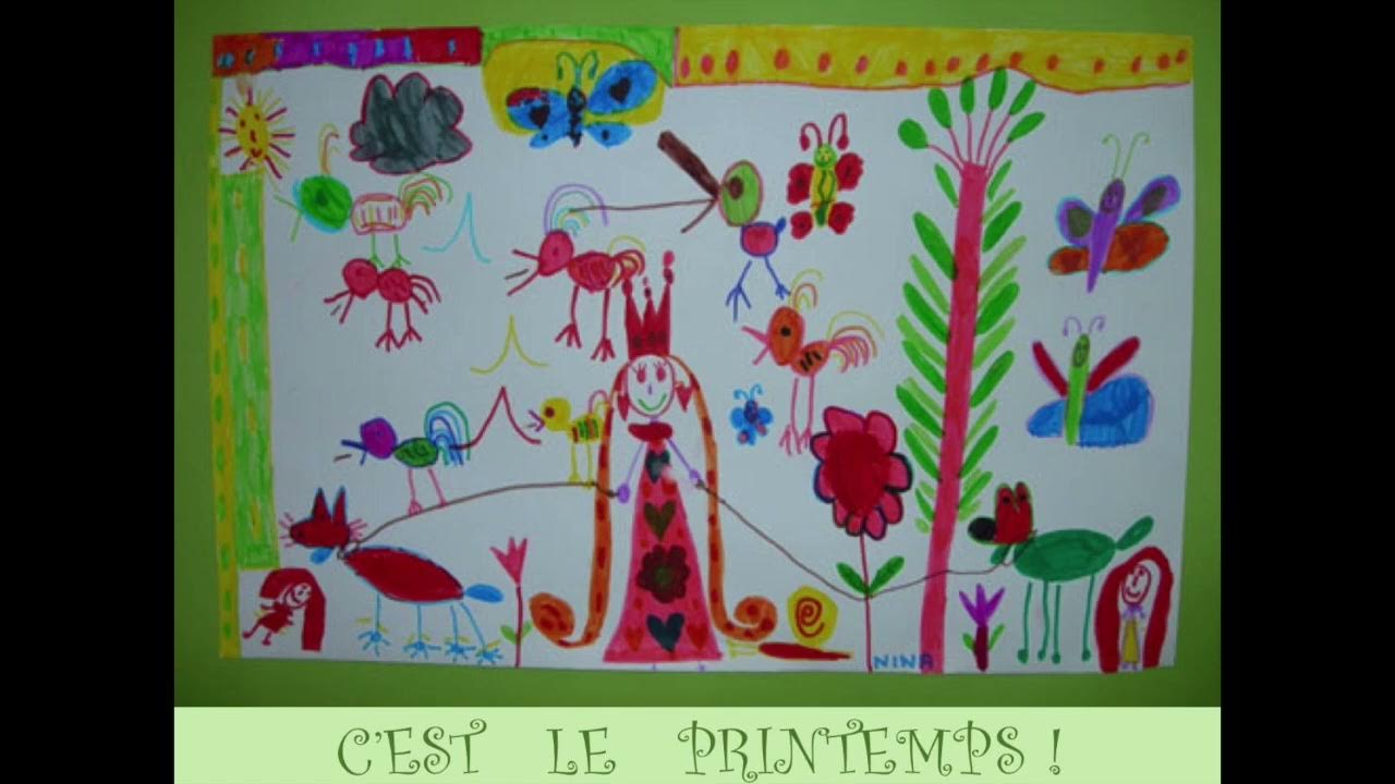 C'est le printemps - Chanson de Jean René - YouTube