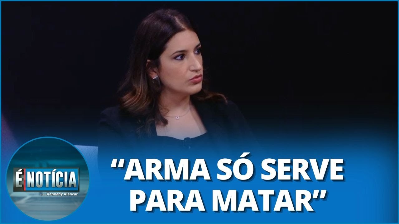 Samira Bueno reprova a política de armas do governo Bolsonaro: “Ficou ...