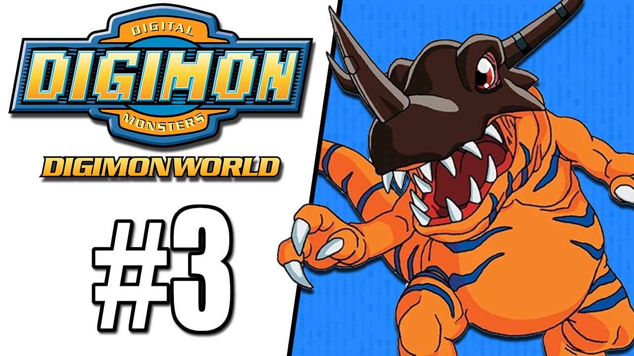Digimon World (PS1) #3 - Como Evoluir para Greymon | Jogo em Português ...