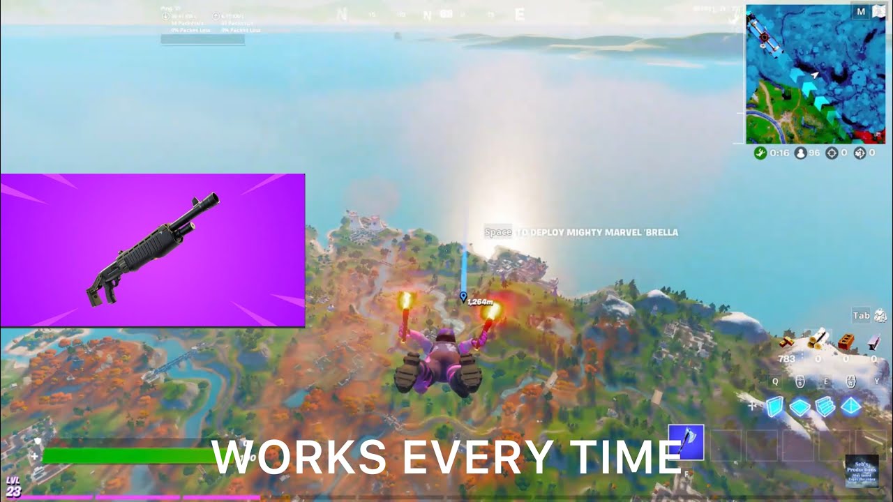 Tutorial: How To Get a Purple Pump in Fortnite Season 6. - YouTube