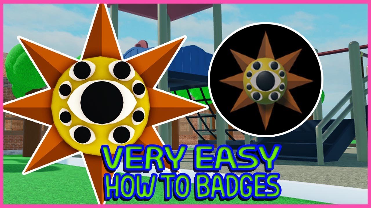 Roblox - Update - How to get Horror Mr. Sun Pyramixed Badge in 3d ...
