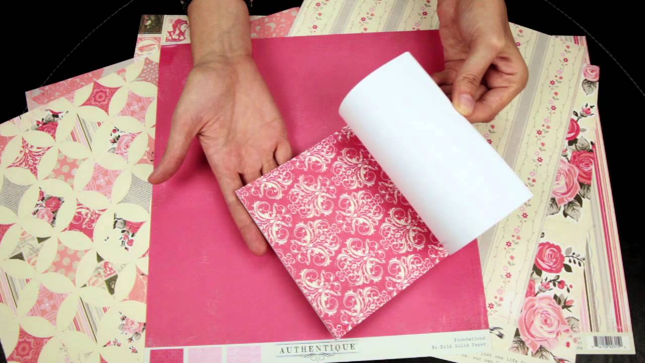 Authentique Paper - Uncommon Scrapbook Collection - YouTube