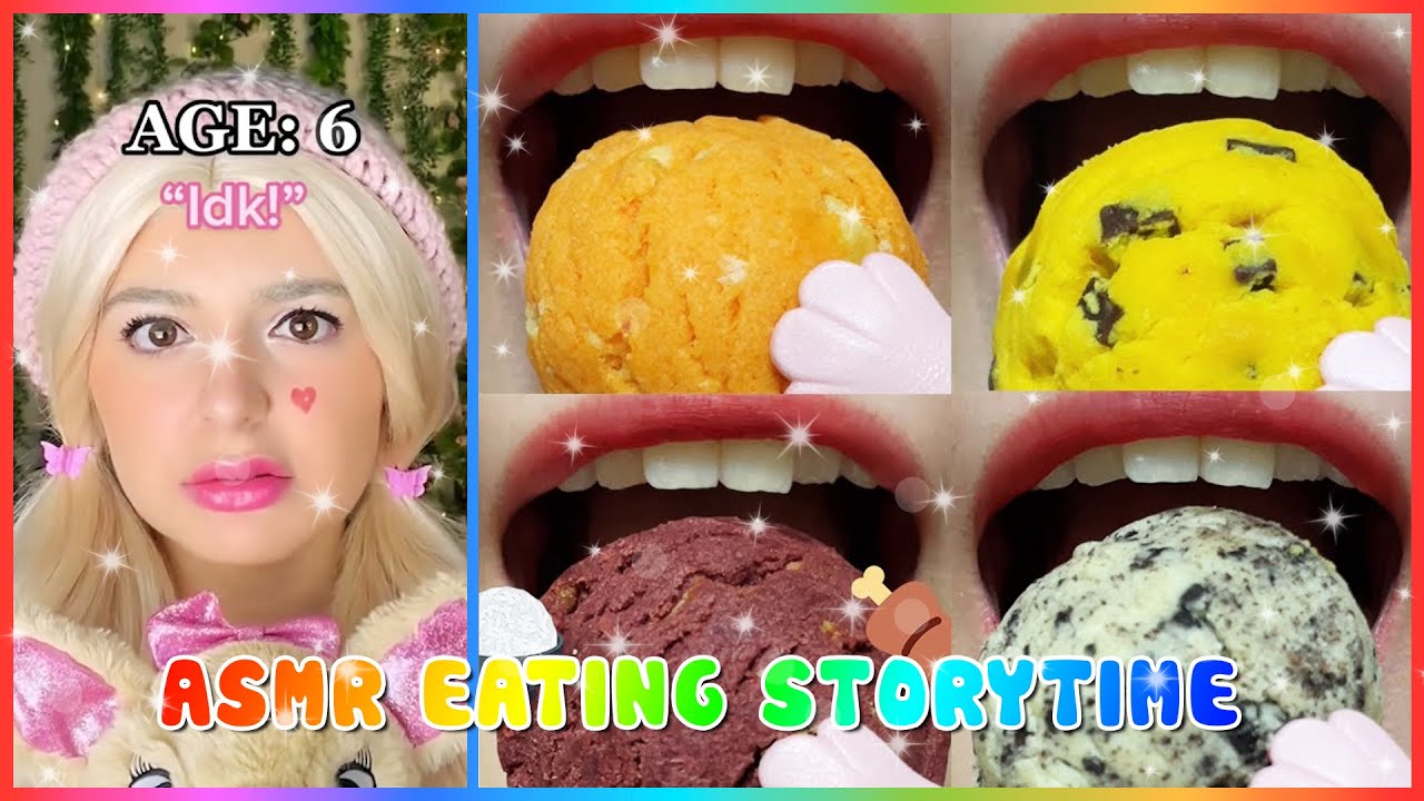 🌈💖 ASMR EATING STORYTIME 💖 POV @briannamizura @briannaguidryy ...