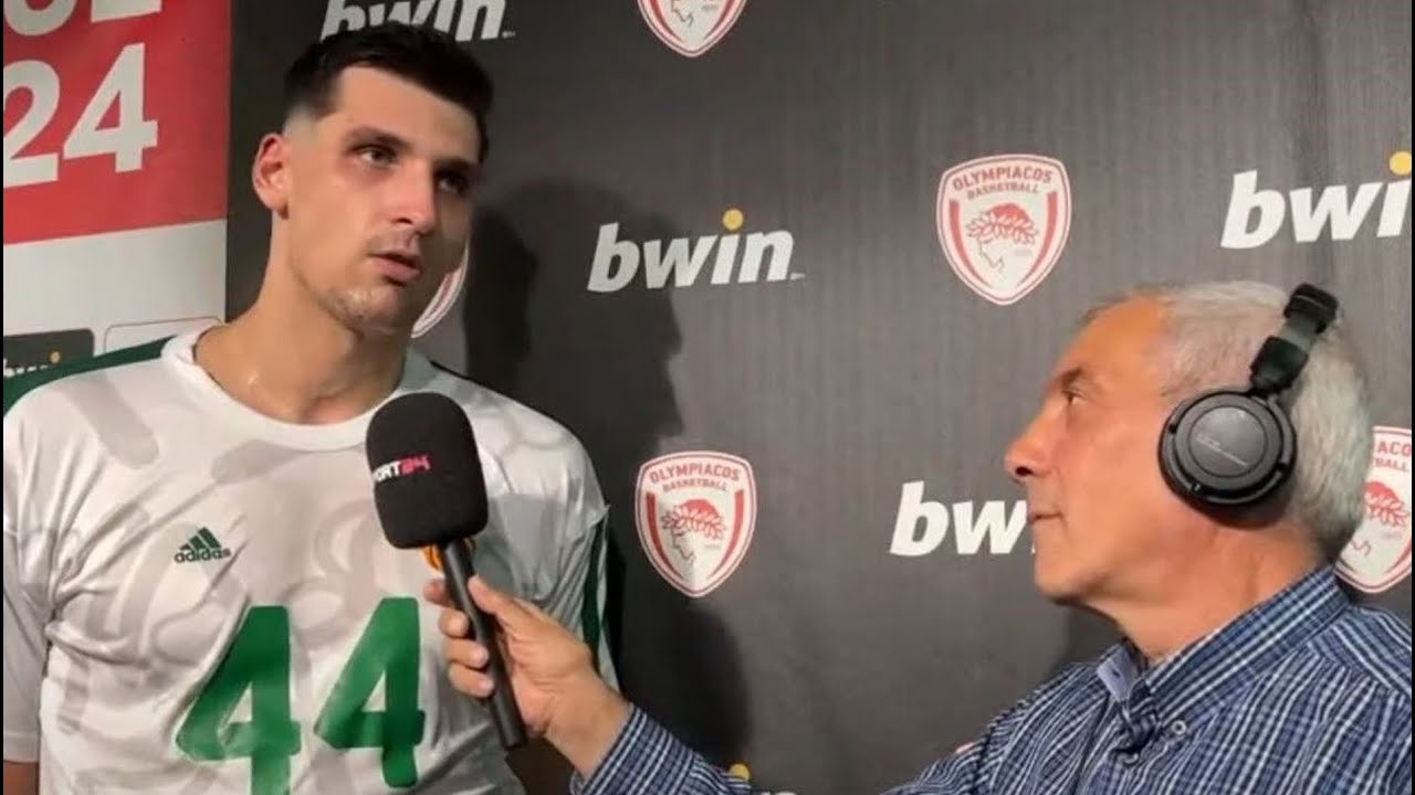 Μήτογλου | "Πείραζα τον Σλούκα για να τον χαλαρώσω, δείξαμε τι ...