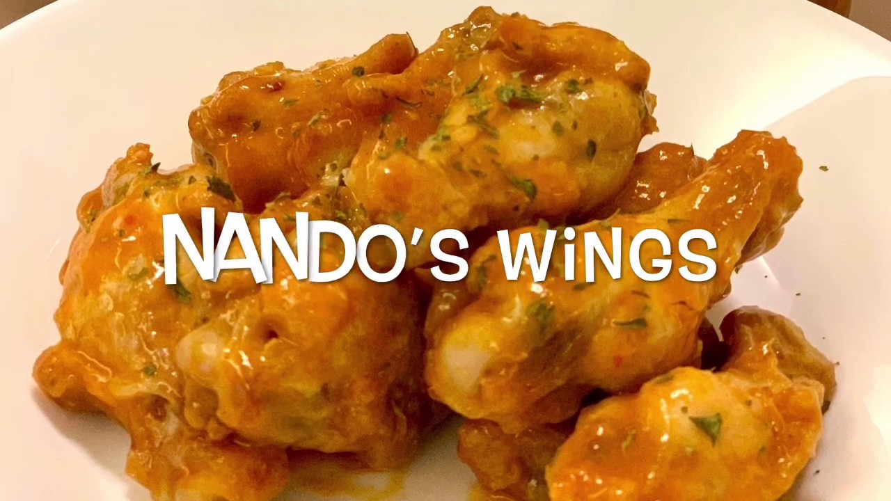 在家輕鬆做 Nando’s Wings - YouTube