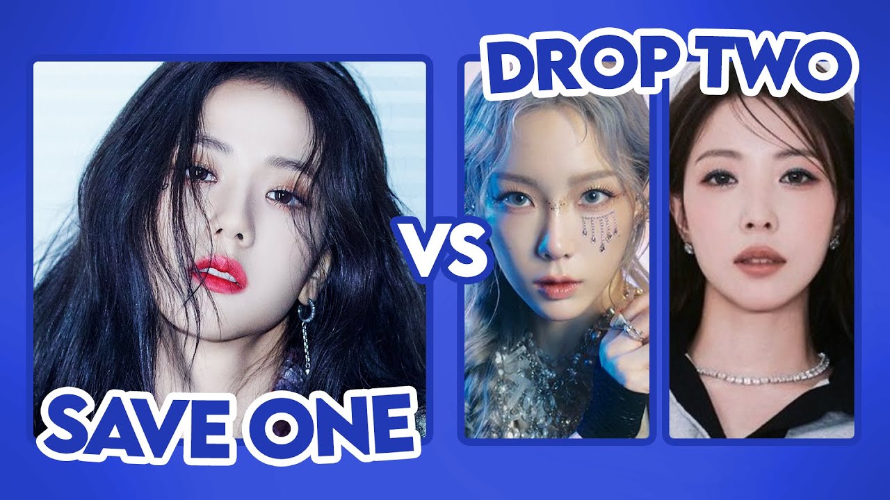 SAVE ONE DROP TWO | KPOP GAME - YouTube