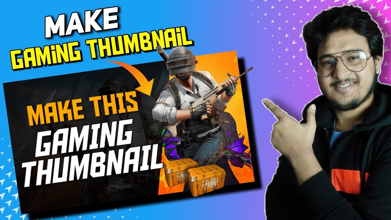 How to Make Gaming Thumbnail On Android | Gaming Thumbnail Kaise Banaye ...