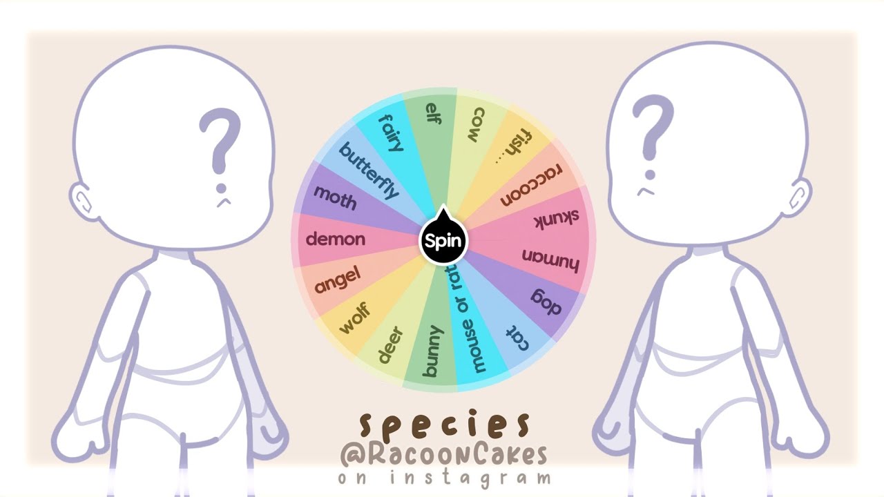 Couple spin wheel SPECIES ADDITION || gachaclub || - YouTube