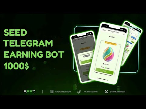 Seed telegram Airdrop | join fast earn money by using telegram mining ...