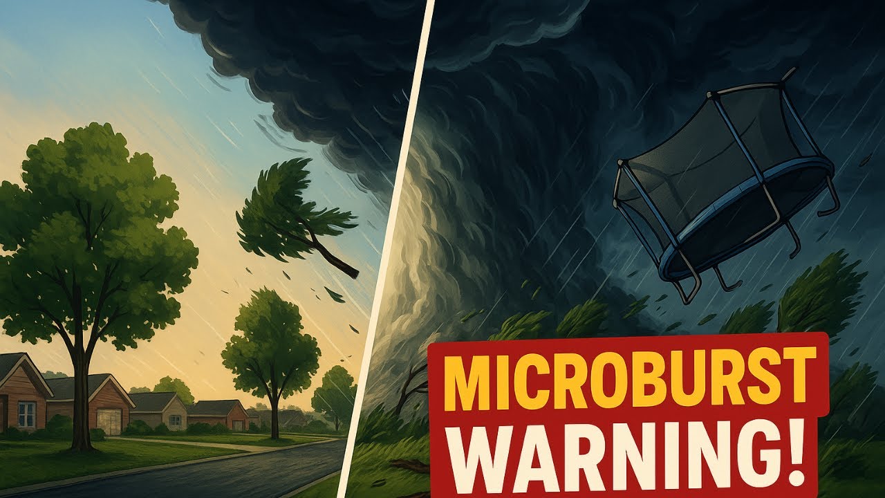 What Is a Microburst? The Storm Phenomenon That Can Flatten Trees in ...