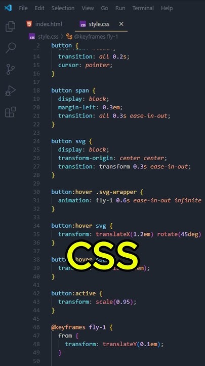 Clean CSS Button Animation 🔥 - YouTube