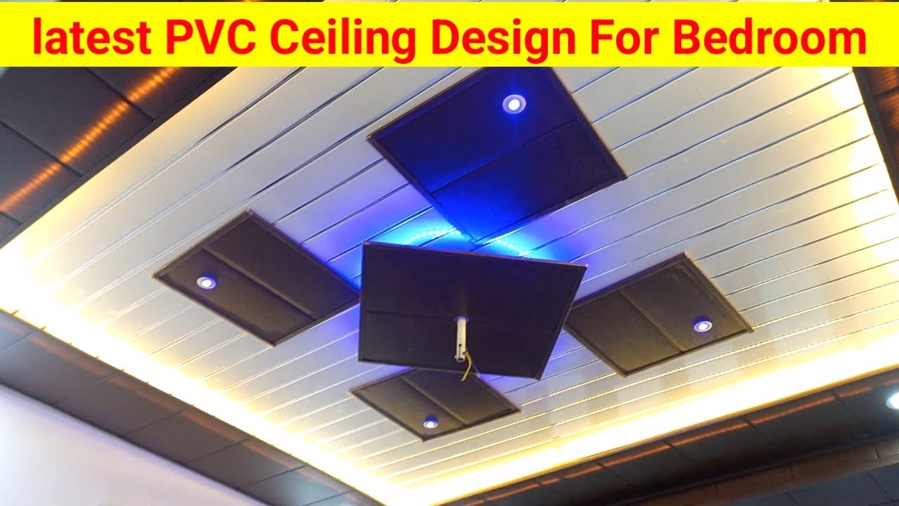 10×13 रूम के लिए Best PVC Ceiling Design || How to make pvc ceiling ...