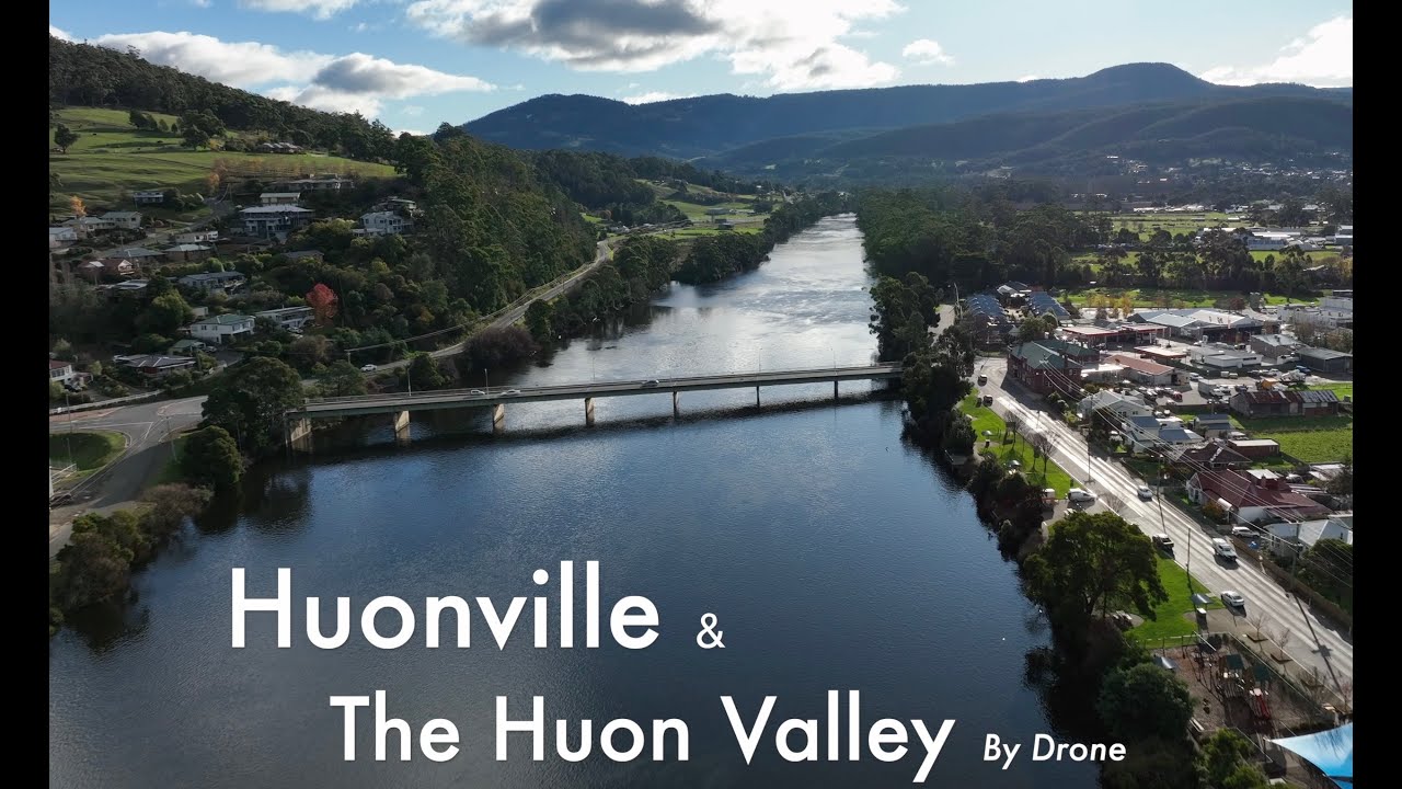 Huonville | Huon Valley | Tasmania 🇦🇺| By Drone | Mavic 3 | 4k - YouTube