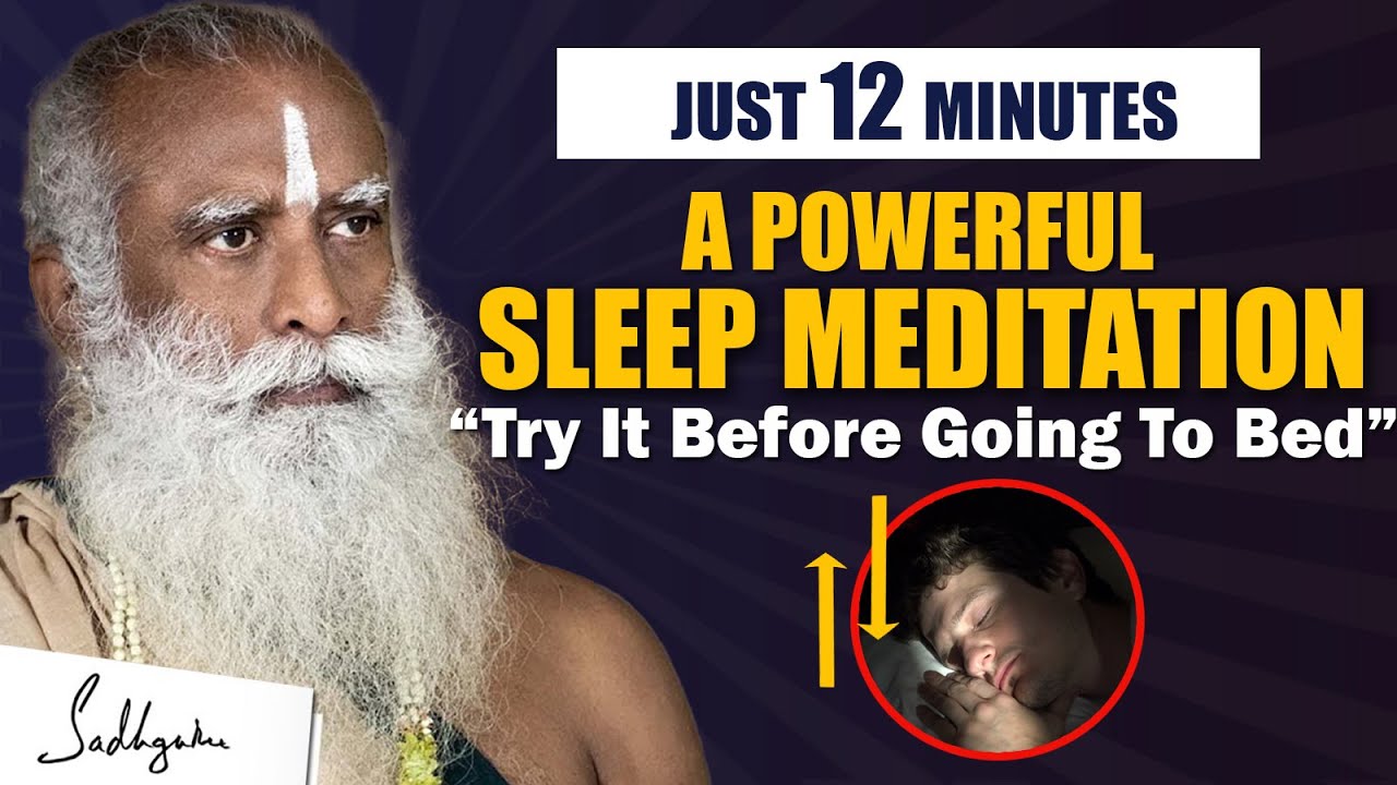IT'S POWERFUL! Do This For Just 12 Minutes Before Going To Bed | Sleep ...