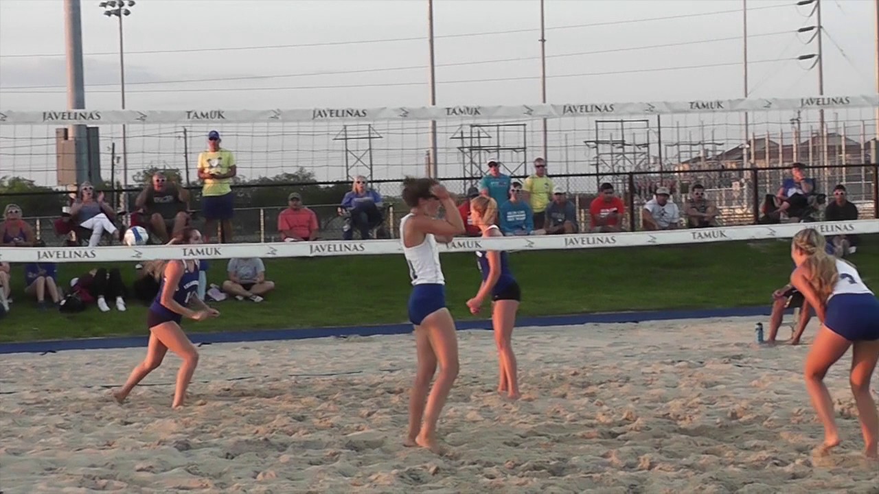 Beach Volleyball 4-19 Highlights - YouTube