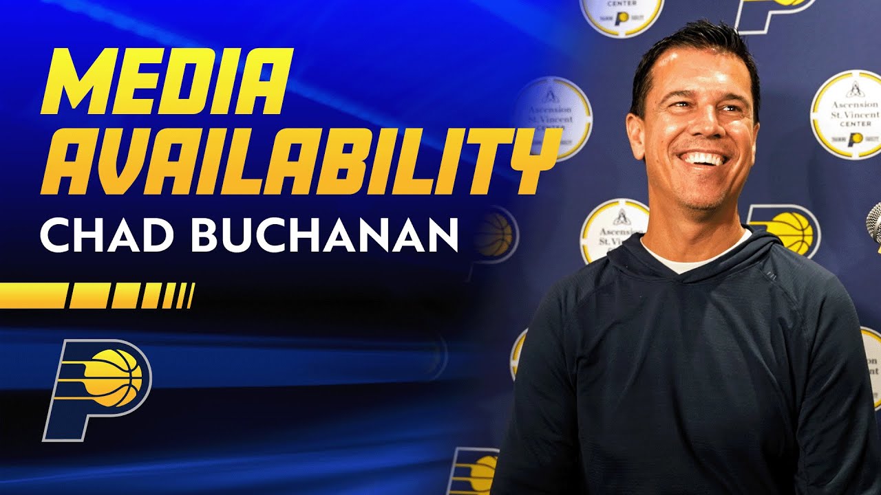 Chad Buchanan Media Availability (September 26, 2023) | Indiana Pacers ...