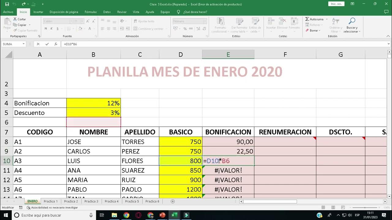 Clase 04 Modulo Excel - YouTube