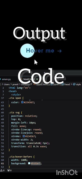 Button Animation In Html Css Part 26 Html Css Coding Youtube