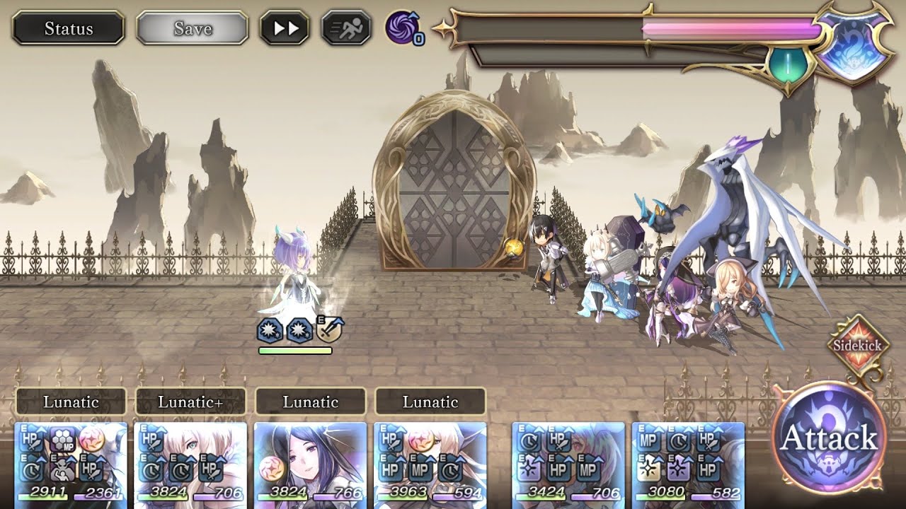 Another Eden: Eva Manifest level 10 vs Yakumo NS - YouTube