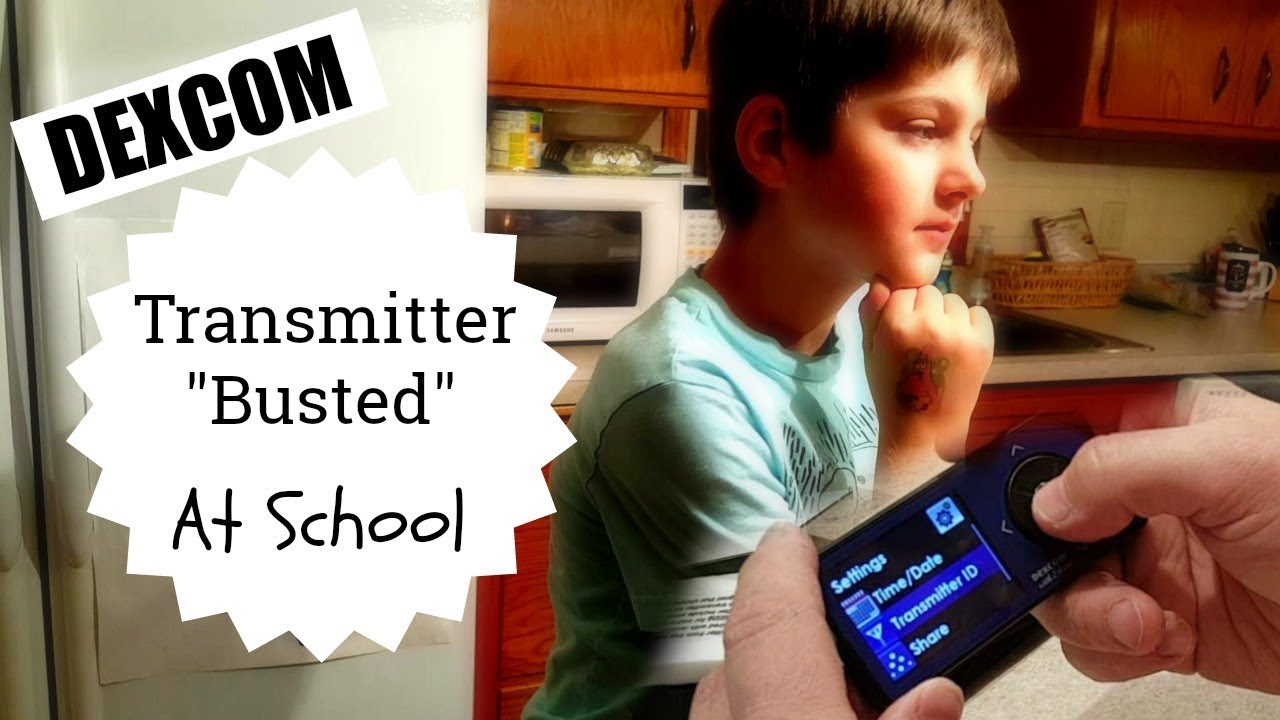Dexcom Transmitter Failed At School | Replacing Transmitter - YouTube