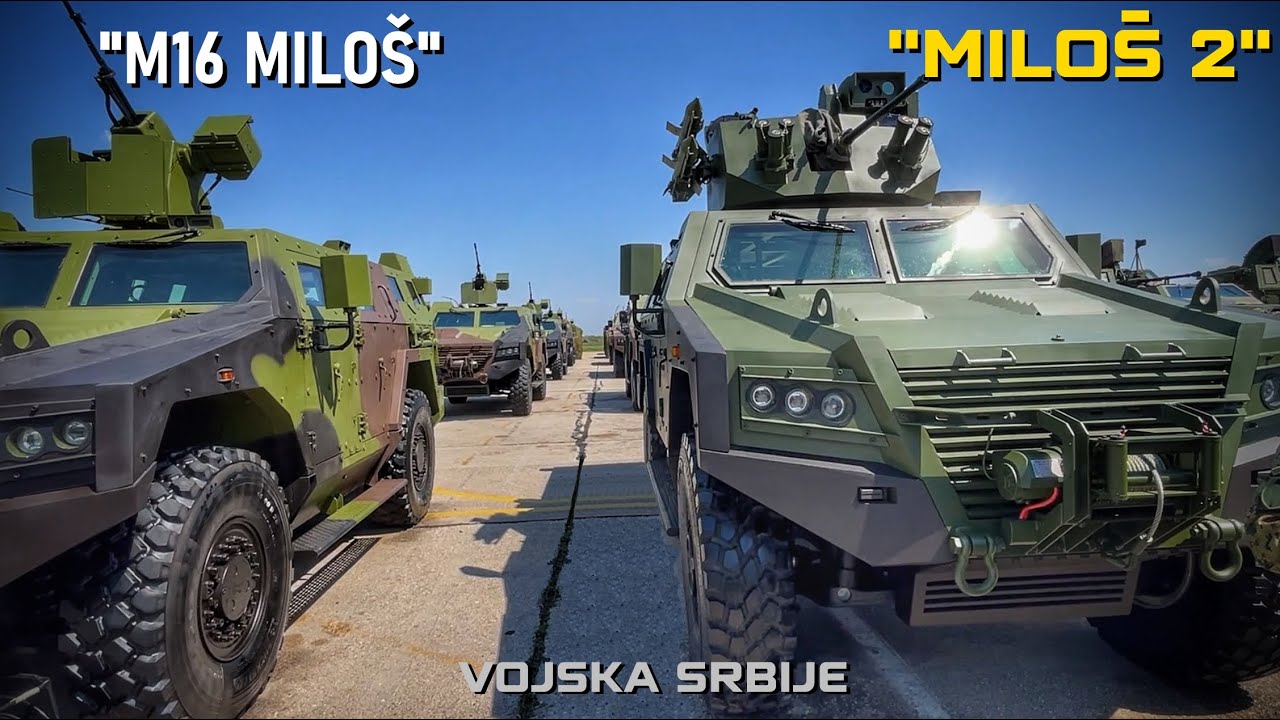 KOJI JE BOLJI?? BOV M16 “MILOŠ” ili “MILOŠ 2” - YouTube
