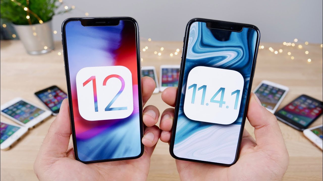 IOS 12 Vs 11 4 1 FINAL Speed Test Actually 2x Faster YouTube ios-12-vs-11-4-1-final-speed-test-actually-2x-faster-youtube