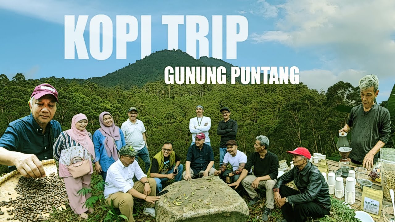 KOPI TRIP gunung Puntang - YouTube